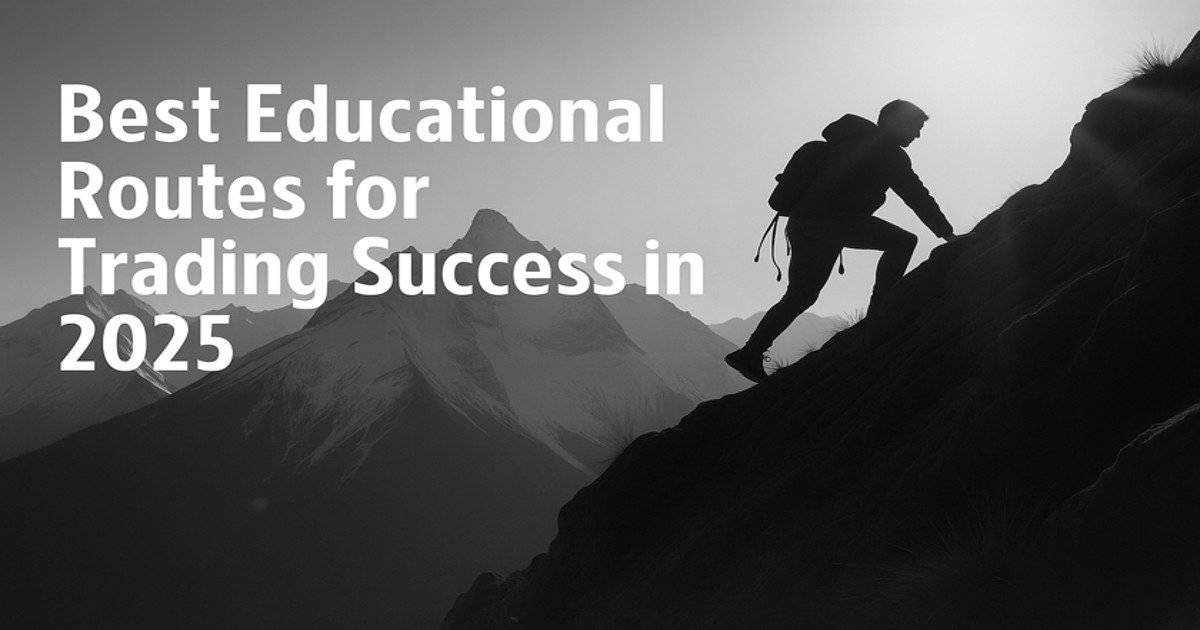 Best Educational Routes For Trading Success In 2025